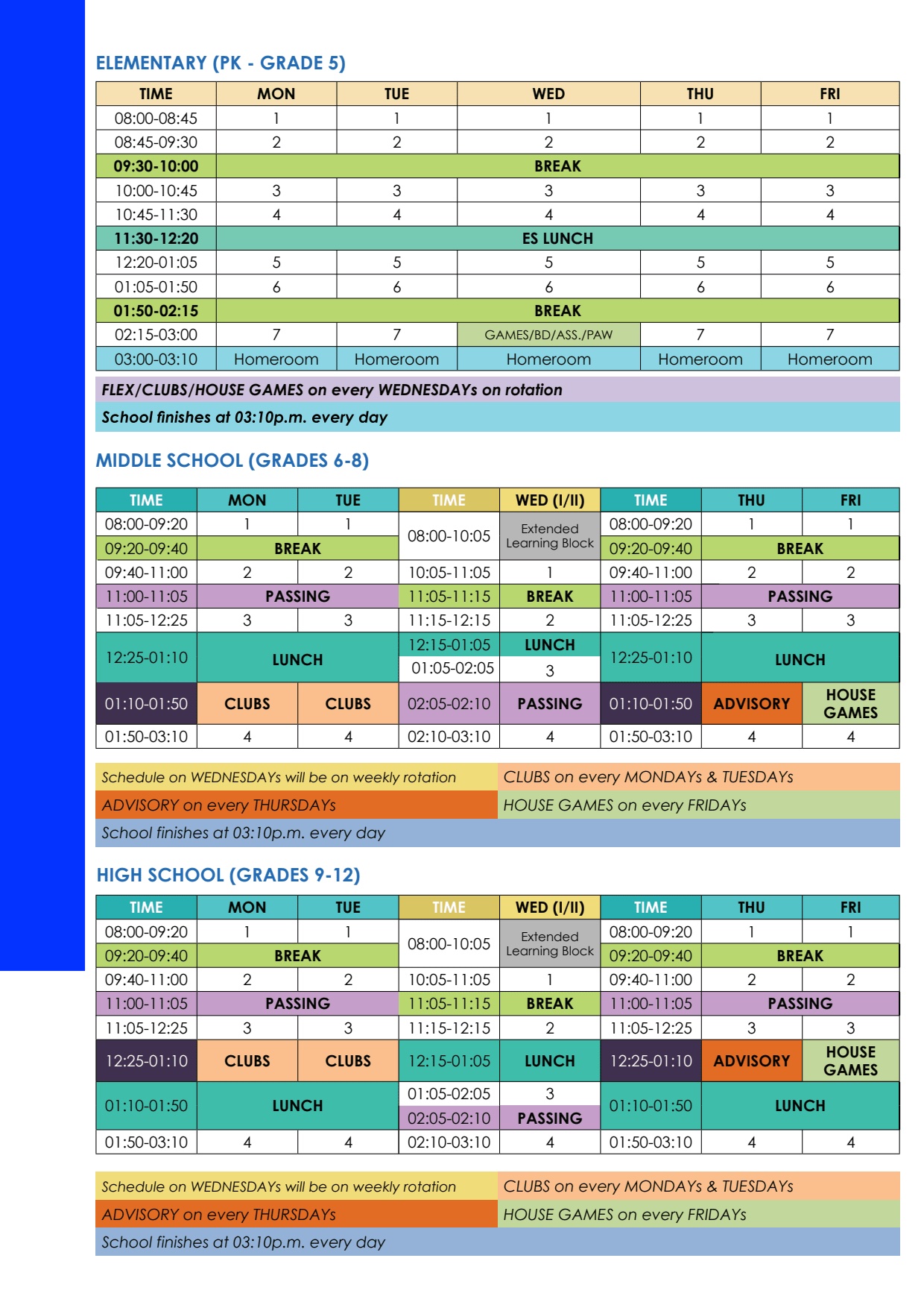 The School Day - Candiidus International School